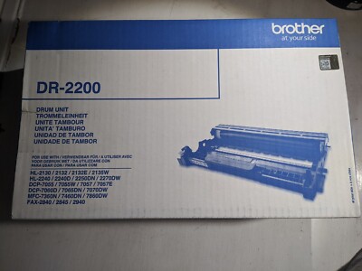 Genuine Brother DR-2200 Drum Unit - Single Pack. Prints 12,000 pages ...