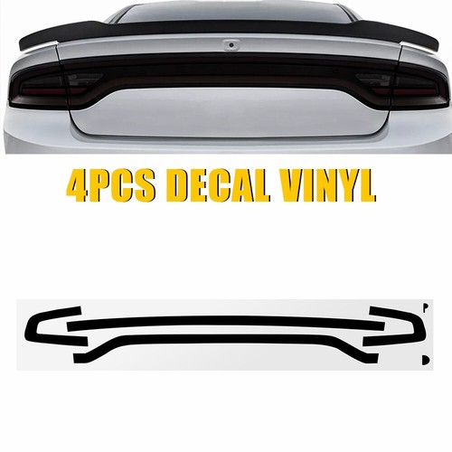 FOR 2015-2022 Dodge Charger Tail Light Cutout SMOKE Precut Vinyl Tint ...