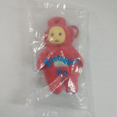Teletubbies Po Avon Coin Purse Keychain Stuffed Red Zip Plush Vintage ...