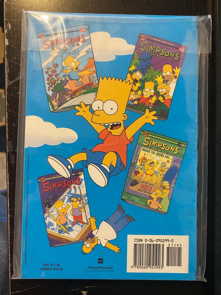 SIMPSONS COMICS SIMPS-O-RAMA TPB HARPER PERENNIAL FIRST EDITION 1996 NM ...