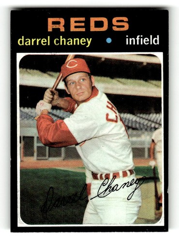 1971 Topps Cincinnati Reds Darrel Chaney #632 EXMT | eBay