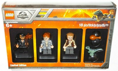 LEGO 5005255 Jurassic World Minifigure Collection 2018 Bricktober TRU ...