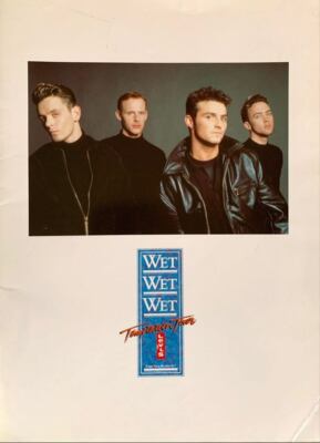 Wet Wet Wet - Temptation Tour (Programme/3 Posters) (VG-) | eBay