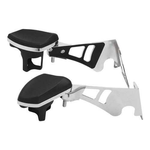 Adjustable Rear Passenger Arm Rests Drink Holder Fit For Harley Touring ...