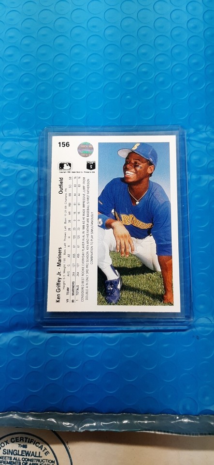 1990 Upper Deck KEN GRIFFEY JR Card #156 Seattle Mariners 2nd Year | eBay