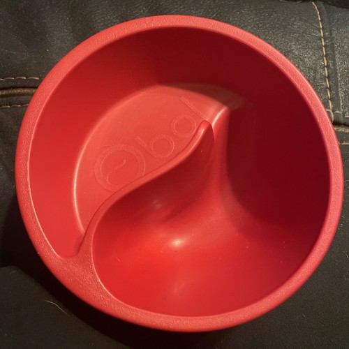 Obol Original Never Soggy Cereal Bowl With Slide & Grip RED | eBay