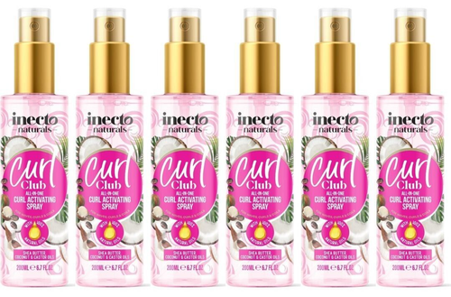 Inecto Curl Club Curl Activating Spray 200ML x 6 5012008755009 | eBay UK