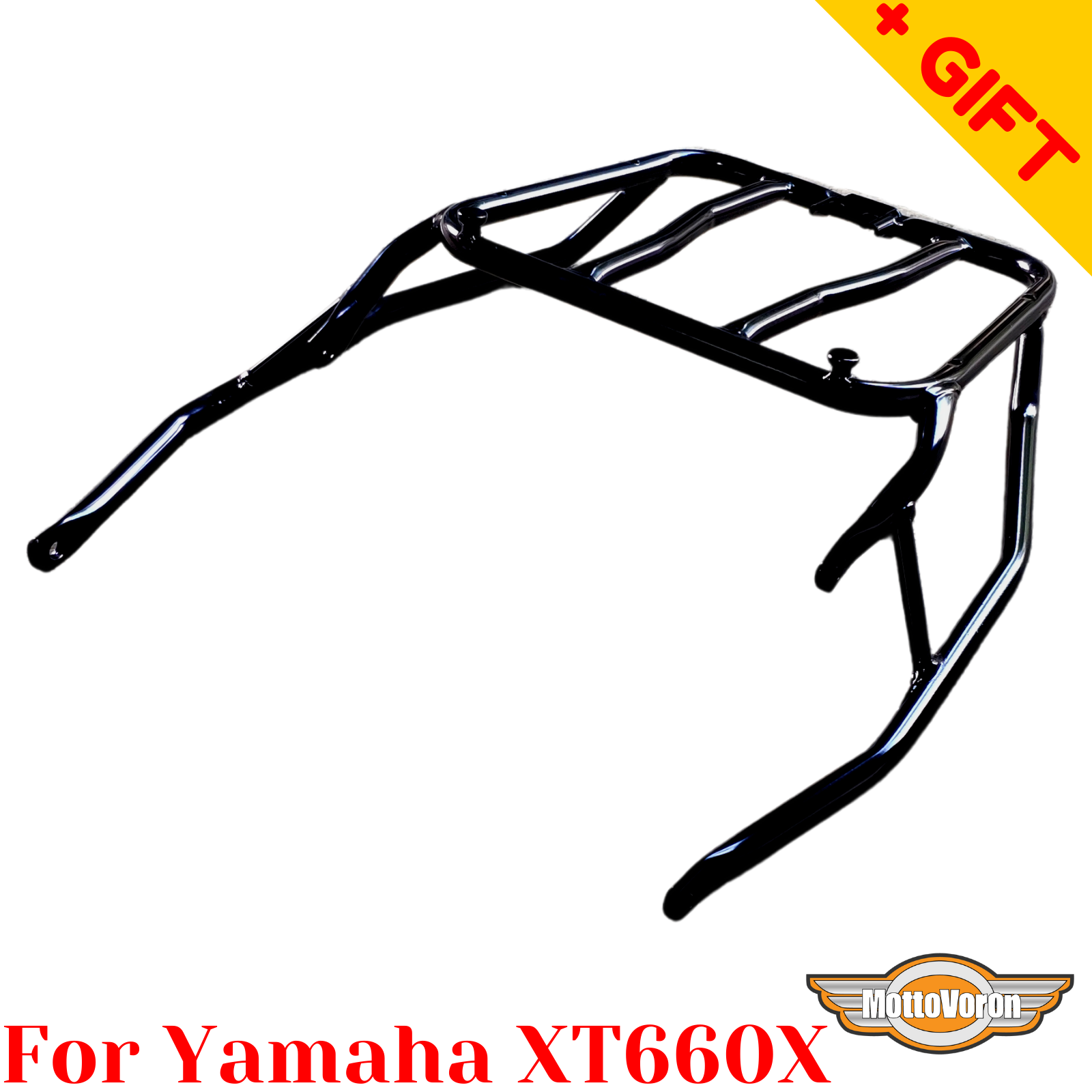 For Yamaha XT 660 X Rear rack XT660X Rear luggage rack for cases ...