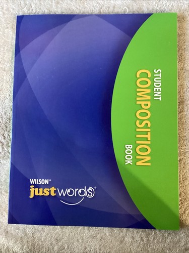 Wilson Just Words Student Composition Book 15A1 | eBay