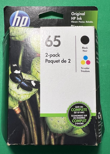 Genuine HP 65 Ink Cartridge Combo for HP 5010 5012 5055 2652 HP 3772 ...