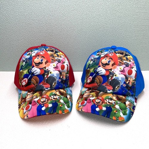 3-8y kids Super Mario baseball hat snapback Sun hats hip hop outdoor ...