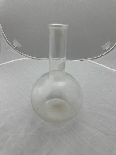 PYREX 1000mL, 1L Glass Flat Bottom Florence Long Neck Boiling Flask | eBay