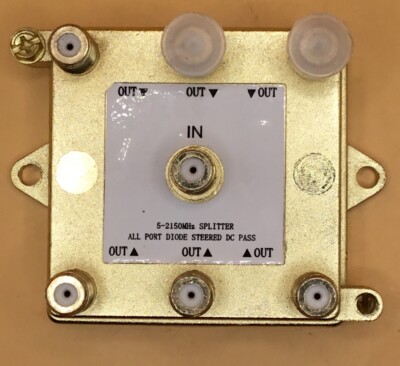 CE Tech 6-Way 2.4GHz Coax Video Splitter 10000 | eBay