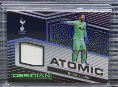2021-22 Obsidian Hugo Lloris Purple Electric Etch Atomic Jersey #16/75 ...