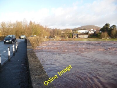 Photo 6x4 The River Usk road bridge between Llanfoist and Abergavenny ...