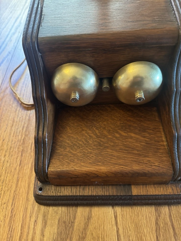 Antique Stromburg Carlson 1894 Tiger oak Phone- rare! | eBay