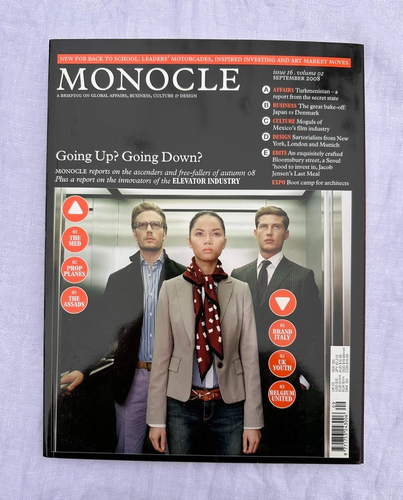 MONOCLE Magazine: Vol. 2, Issue 16 September 2008 - Mint Condition | eBay