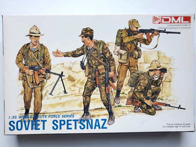 DML Dragon 1:35 Soviet Spetsnaz (4 Figure) Model Kit 3002 | eBay
