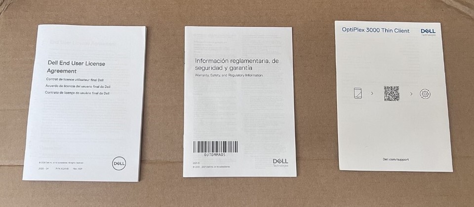 Dell Optiplex 3000 D15U Thin Client Intel Celeron N5105 4GB RAM 32GB ...