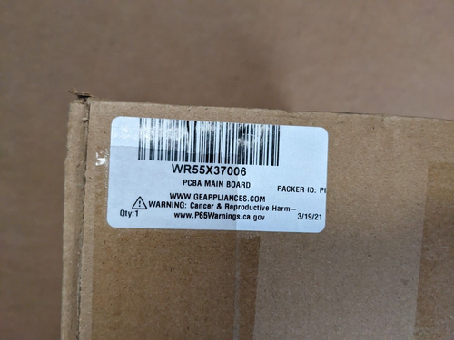 GE Refrigerator Control Board WR55X37006 WR55X38248 AP7175669 ...