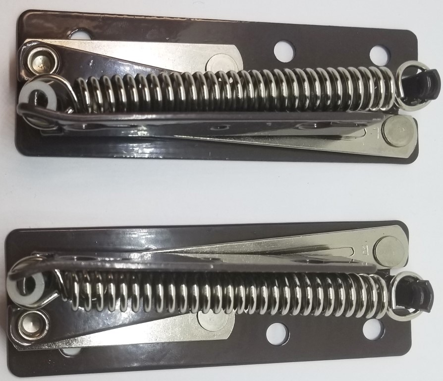 Cantilevered Spring Balanced Stay Hinges Drop leaf Pair desk lid chest ...