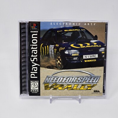 Need for Speed: V-Rally (PlayStation 1 PS1) CIB COMPLETE & TESTED ...