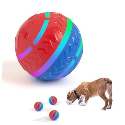 Interactive Dog Toy Ball, Durable 2 Modes Motion Active Rolling Ball ...
