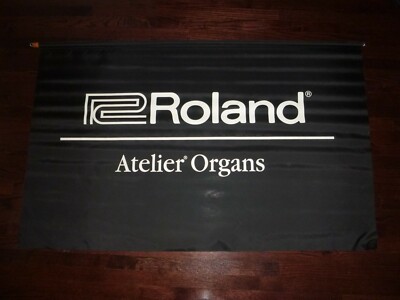 Roland Atelier Organs Dealer Banner ... Will look GREAT in your Studio ...