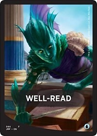 MTG - Well-Read Theme Card, Jumpstart | eBay Australia
