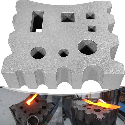 66lb Blacksmith Swage Block Anvil Forge Bowl Ladle Spoon Making Solid ...