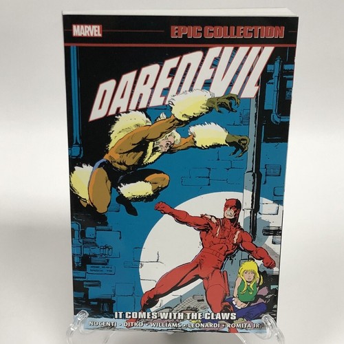 Daredevil Epic Collection Vol 12 It Comes With Claws New Marvel Comics ...
