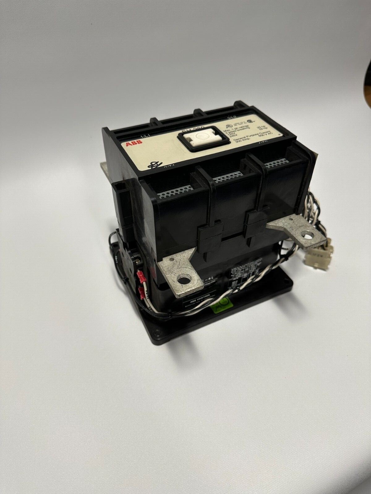 ABB EH260 300 Amp 600V 2 Pole 24VDC Magnetic Contactor | eBay