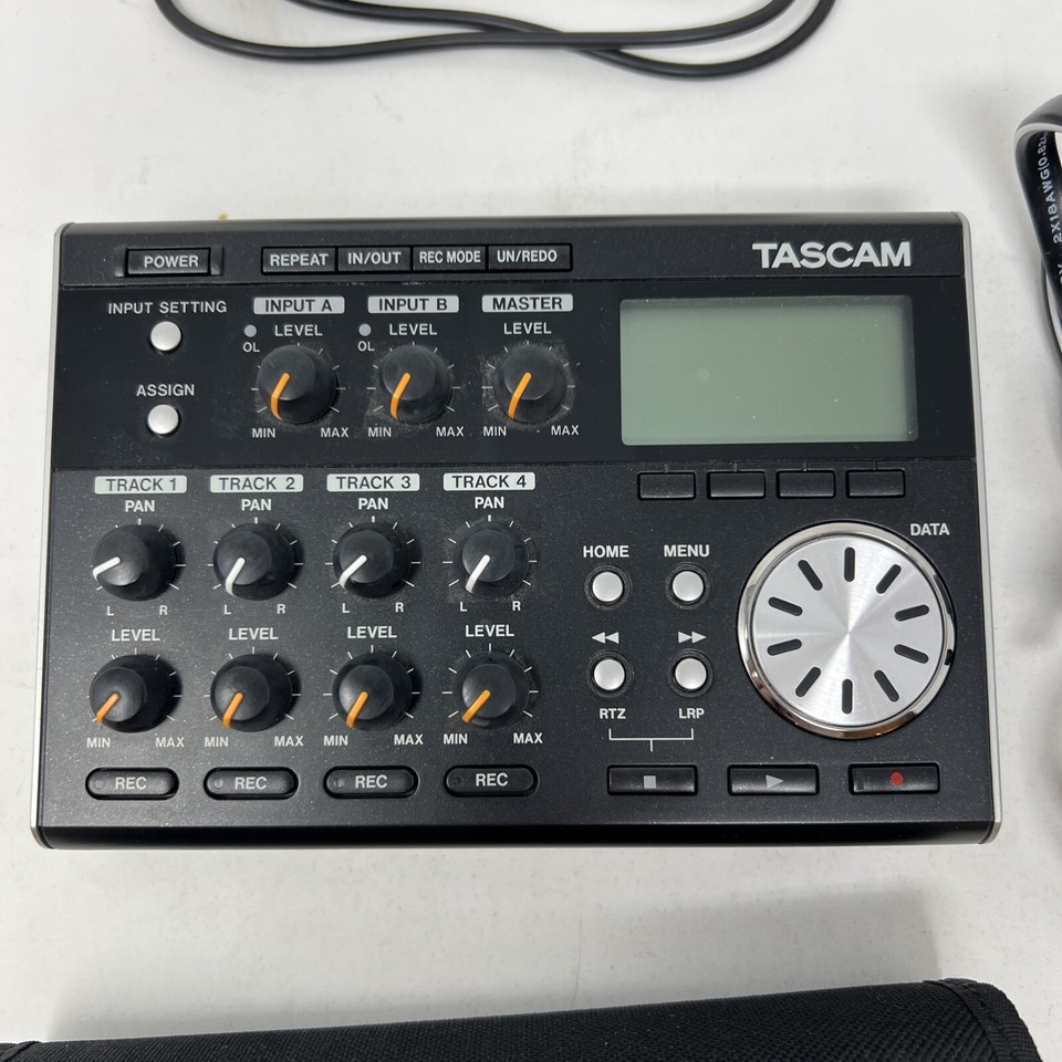 Tascam DP-004 Digital Multi Track Recorder 1GB SD USB Power Cable ...