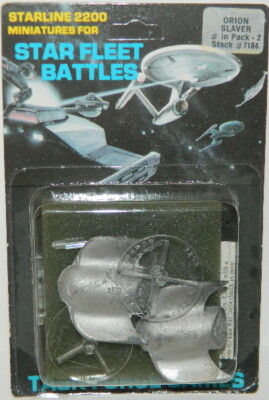 Star Trek Star Fleet Battles Starline 2200 Orion Slaver Metal ...
