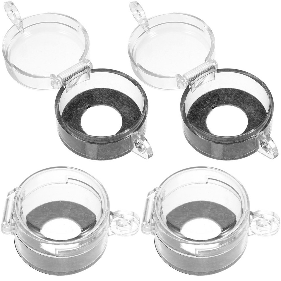 4 Pcs Socket Protector Cover Emergency Shut off Button Switch Guard ...