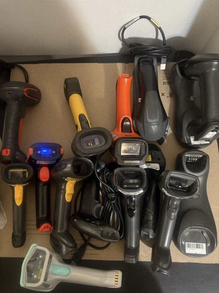 Datalogic Powerscan PM9500 Symbol Honeywell Zebra Barcode Scanner Lot ...