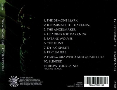 EVIL CONSPIRACY DEMONS MARK NEW CD 5200328702289| eBay