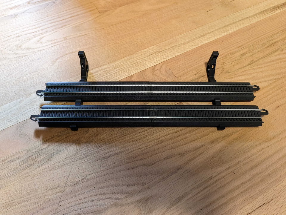 HO Scale Wall Mount Room Kit for Dual/Double Train Track - Choose Room ...