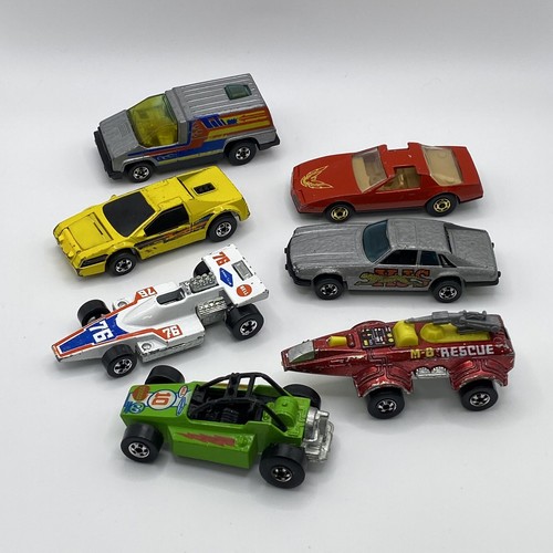 Vintage Hot Wheels 70's/80's Lot Of 7 Cars 🚨With Scratches See Pics🚨 | eBay