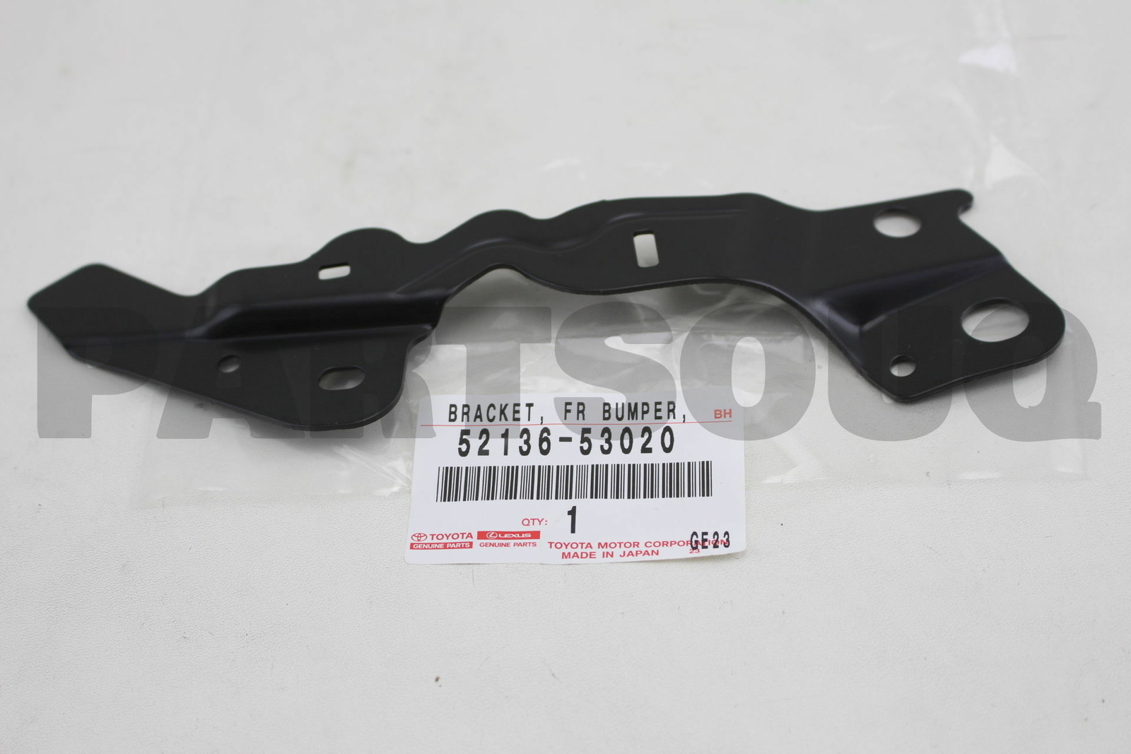 5213653020 Genuine Toyota BRACKET, FRONT BUMPER, NO.1 LH 52136-53020 | eBay