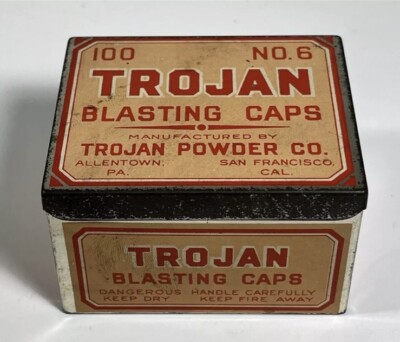 Mining - Blasting Cap Tin