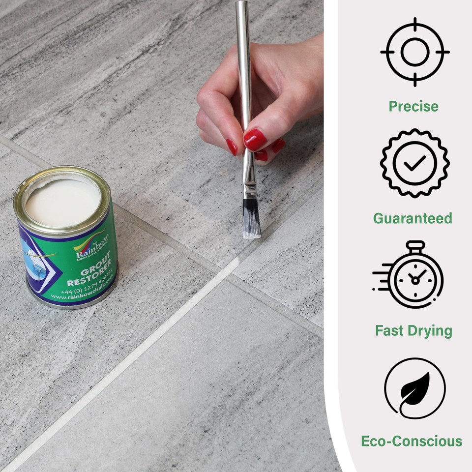 Grout Pen White Grout Paint: Waterproof Tile Paint Grout Refresh ...