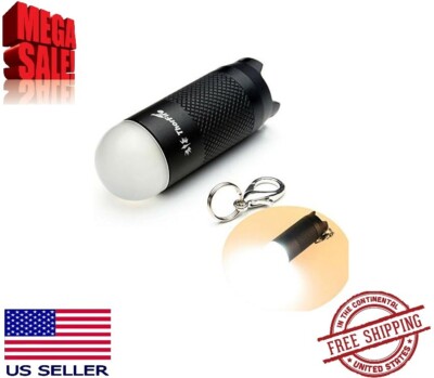 ThorFire Mini LED Keychain Flashlight Super Bright 120 Lumen,Uses ...