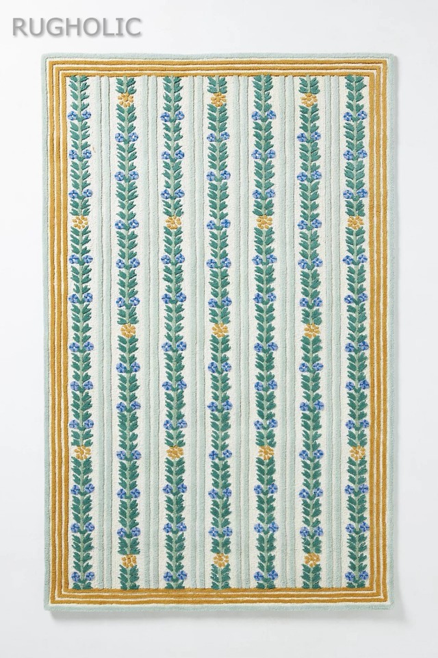 Hand Tufted Woolen Area Rug ANTHRO ELLEN MERCHANT COTTAGE Carpet for ...