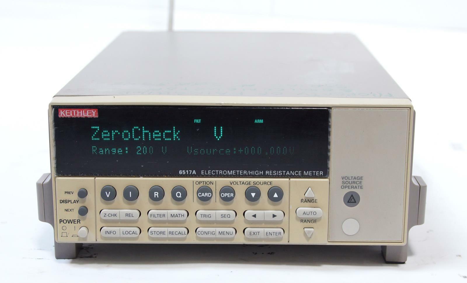 Keithley 6517A Electrometer / High Resistance Meter | eBay