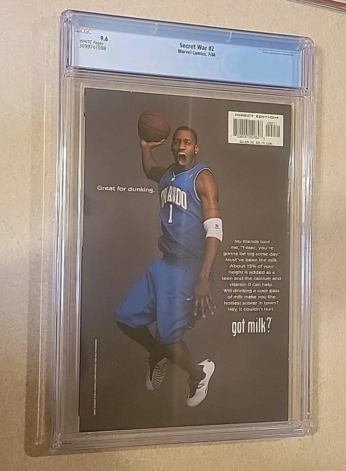 Secret War #2 -CGC 9.6- 1st Appearance OF Quake (Daisy Johnson) 1ST ...