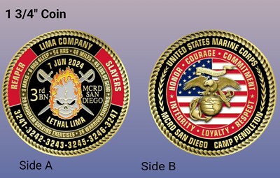 MCRD San Diego Crucible Challenge Coin | eBay
