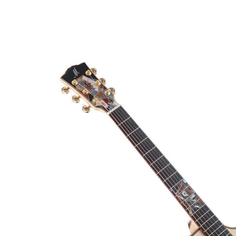 42" Merida Poison All Solid Wood Acoustic Guitar Spruce Top Rosewood ...