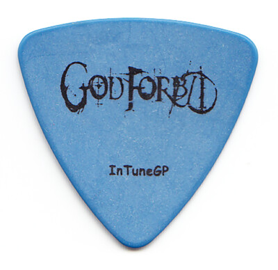 God Forbid John "Beeker" Outcalt Blue Bass Tour Guitar Pick | eBay