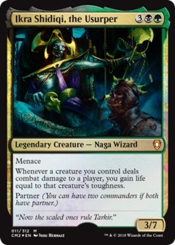 MTG - Ikra Shidiqi, the Usurper - Foil - Commander Anthology Vol. II ...